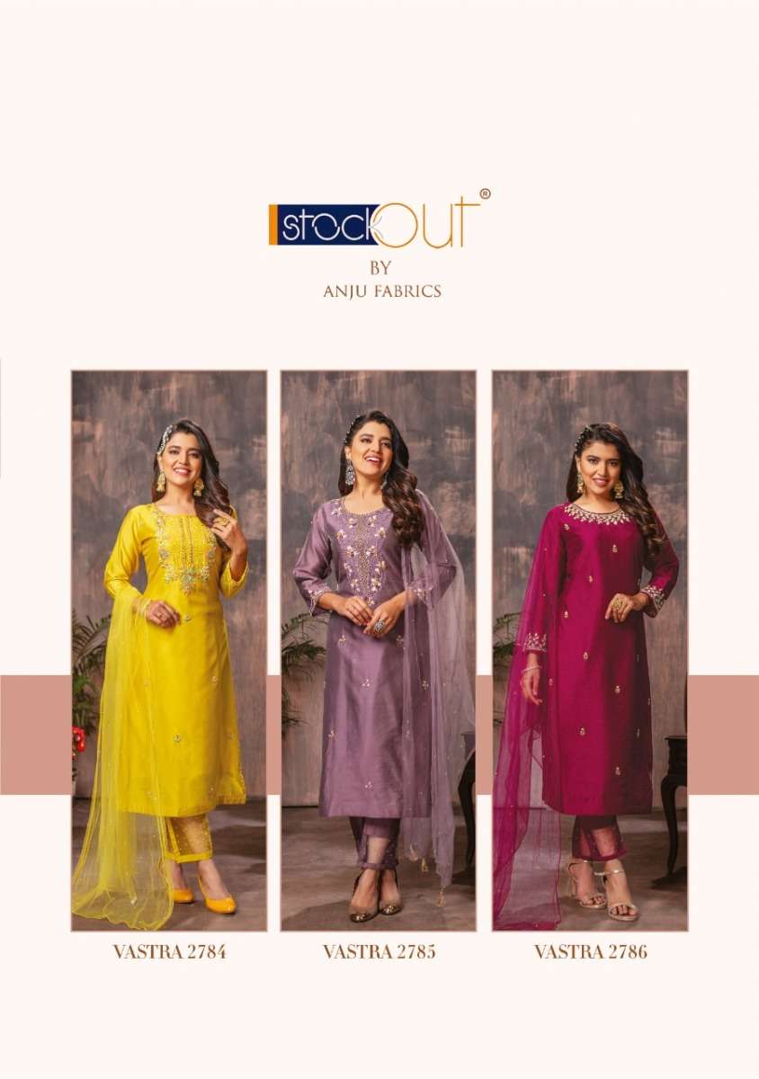 Anju fabrics presents Vastra vol-2 viscose designer kurtis with pant ...