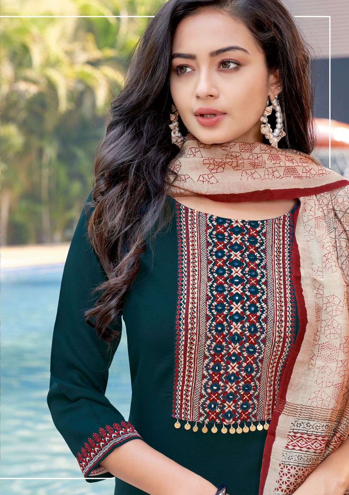 Mittoo presents Mahima Viscose Weaving designer kurtis with pant and ...