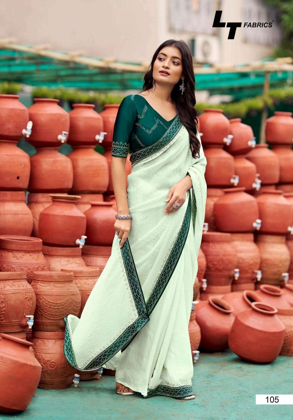 LT FASHION PRESENTS SUPREME NC SATIN SILK FANCY WORK SAREES FOR WOMEN ...