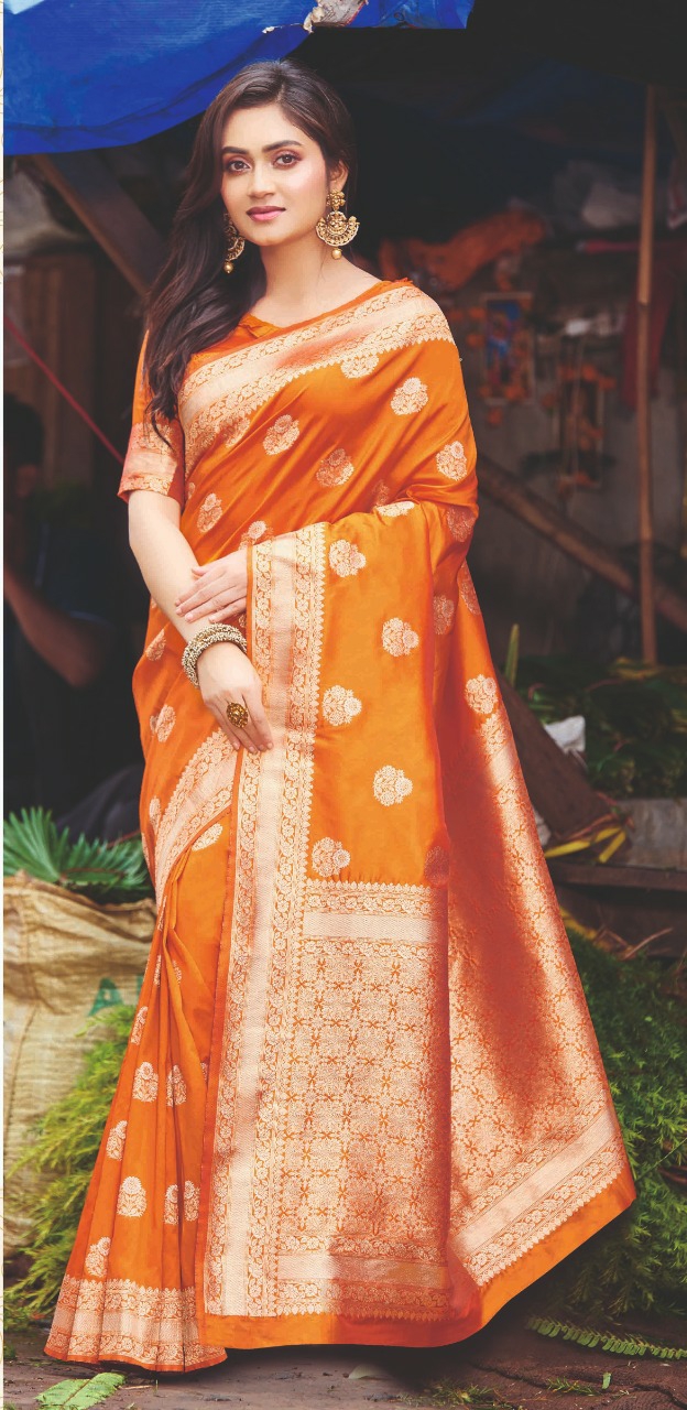 Sangam Sarees Presents Manyavar Pure Silk Designer Sarees Wholesaler